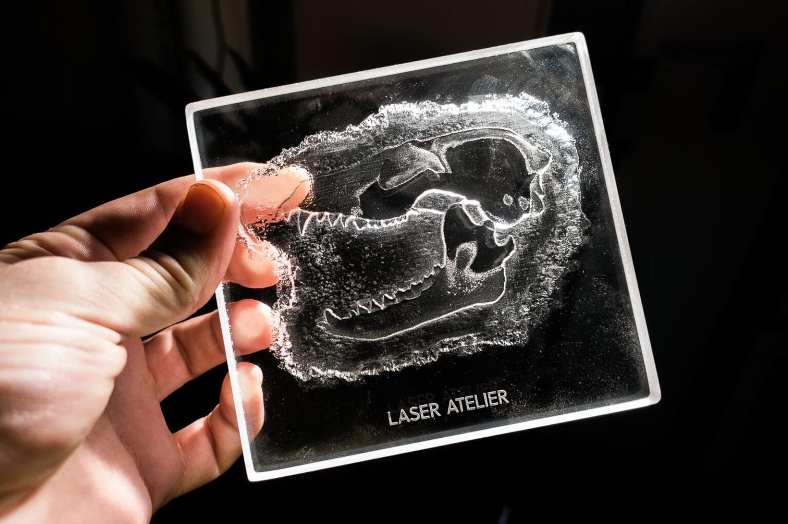 3D Relief Lasergravur in Acryl - News - Laser Atelier
